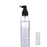 China 18/410 Medical Black Plastic Nasal Spray Bottle Anitary and Sterile for Easy Carrying. for sale