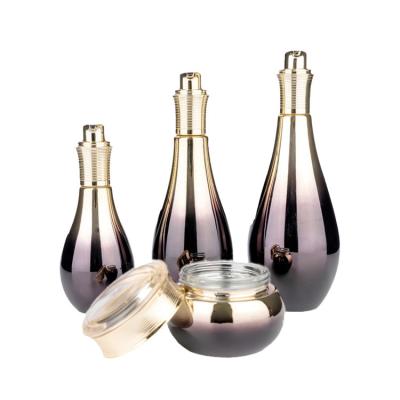 China 55ml 100ml 150ml Cosmetic Packaging Bottle skin care spray with Water Droplet Shape for sale