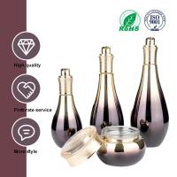 China 55ml 100ml 150ml Cosmetic Packaging Bottle skin care spray with Water Droplet Shape for sale