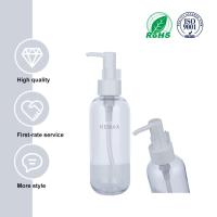 China 160ml Clear Oil Cosmetic Bottle User Friendly Make Up Remover Bottle for sale