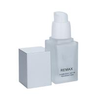 China 25ml Frosted Glass Empty Foundation Bottle Matte Finish For Cosmetic for sale