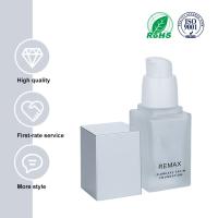 China 25ml Frosted Glass Empty Foundation Bottle Matte Finish For Cosmetic for sale
