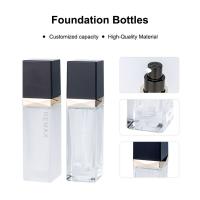 China Transparent Empty Foundation Bottle 30ml Liquid Foundation Travel Container for sale