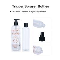 China Oem White Trigger Sprayer Bottles 500ml 300ml 200ml for sale