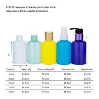 China Customizable 120ml Spray Bottle With Nozzle UV Coating for sale