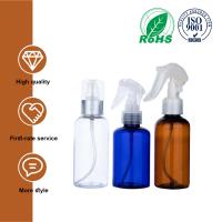 China Plastic 500ml Trigger Spray Bottles 150ml Foam Pump Bottles Semi Transparent Brown for sale