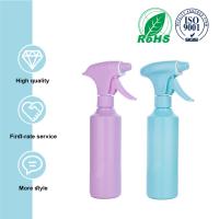 China 375ml Durable Trigger Sprayer Bottles In Blue Pink Body Spray Purple Bottle for sale