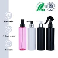 China Fine Mist Plastic Trigger Sprayer Bottles 250ml Sleek Black Opaque White for sale