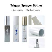 China Customizable Trigger Sprayer Bottles 84.7mm 50ml Foam Pump Bottle With White Caps for sale