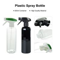China 50ml Clear Plastic Spray Bottles Spray Head With White Pistol Grip Spray Heads for sale