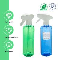 China 50ml Clear Plastic Spray Bottles Spray Head With White Pistol Grip Spray Heads for sale