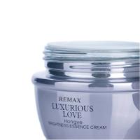 China 50ml Glossy Gray Glass Empty Cream Jar Glass Beauty Jars With Gray Lid for sale