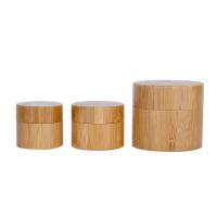 China 25ml Bamboo Empty Cream Jar High Durability for sale