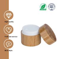 China 25ml Bamboo Empty Cream Jar High Durability for sale