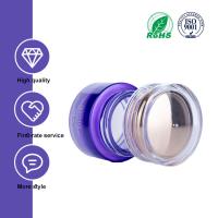 China 55ml Luxurious Empty Cream Jar 2 Oz Cosmetic Jars With Transparent Plastic Lids for sale