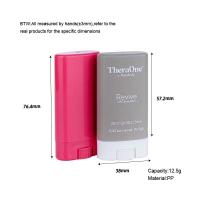 China 12.5g Oval-shaped and smooth sunscreen stick with odor-fighting properties for sale