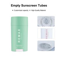 China 75g Oval-shaped and smooth sunscreen stick with odor-fighting properties for sale