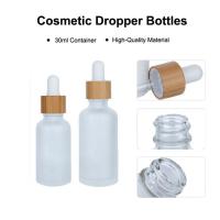 China 5ml 30ml 50ml Transparent Cosmetic Dropper Bottles for sale