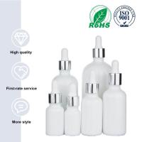 China Ceramic Cosmetic Dropper Bottles Set 10ml 15ml 30ml For Essential Oil for sale