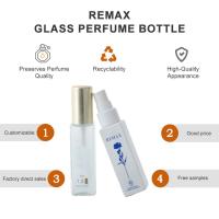 China Clear Glass Perfume Bottle Cosmetic Packaging Gold Threaded Cap 50ml for sale