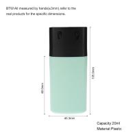 China REMAX Cosmetic Airless Pump Bottles 10ml*2 Colorful Plastic for sale