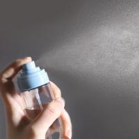 China 30ml 50ml Airless Pump Bottles Plastic Vacuum Transparent With Spray Pump for sale