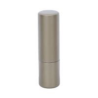 China 3.5g AL+PP Gray Cylindrical Frosted Bottle With Gray Cap For Empty Lipstick Tube for sale