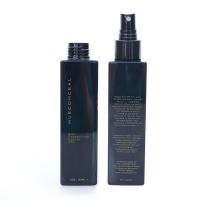 China Square Black Plastic Spray Bottle 150ml For Cosmetic Skin Care for sale