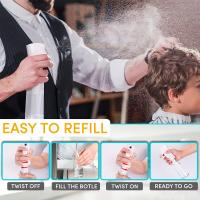 China 300ml Plastic White Smooth Cylindrical Bottle with white Spray For Empty trigger sprayer Bottle for sale