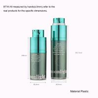 China 20ml 30ml Airless Pump Packaging Biodegradable Eco Friendly Skincare Solutions for sale
