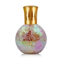 China Design Luxury Glass Cosmetic Packaging 100ml Multicolor Striped for sale