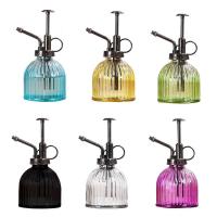 China 500 Ml Glass Sprayer Bottle Custom Multi Color Skirt Pressurized For Garden Watering for sale
