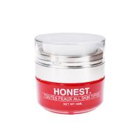 China 15ml 30ml 50ml Plastic Cream Jar Brightening Press Plastic  For Facial Treatment for sale