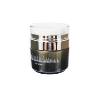China 15ml 30ml 50ml Plastic Cream Jar Brightening Press Plastic  For Facial Treatment for sale