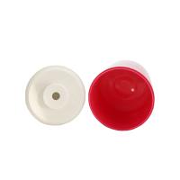 China 50ml Blue Red Plastic Vacuum Emulsion Bottle For Facial Treatment for sale
