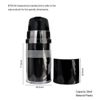 China Customizable 30ml Vacuum Lotion Bottle Interchangeable Inner Containers Versatile for sale