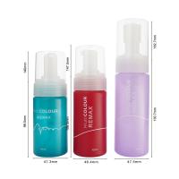 China 80ml 100ml 150ml 200ml Plastic Foam Bottle Multi Color For Face Cleaning for sale