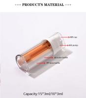 China 3in1 Airless Vacuum Bottle For Emulsion 45 Ml for sale