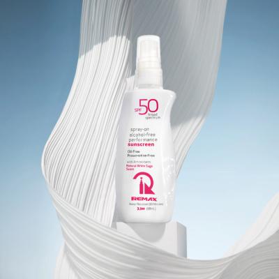 China 30ml 100ml White Plastic Fine Mist Spray Bottle For Face Sunscreen for sale