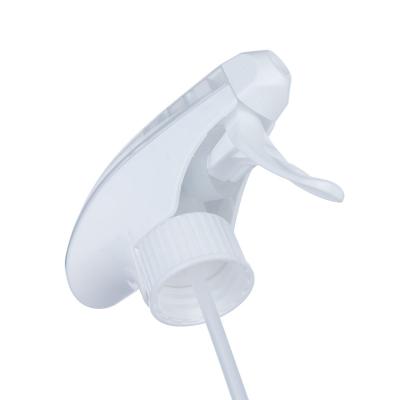 China Highly Customizable Pump Spray Bottle Parts 28/410 White Frosted Trigger for sale