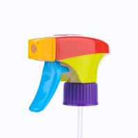 China 28/410 Rainbow Frosted Spray Trigger Versatile Eye Catching for sale