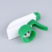 China 28/410 White Green Color Trigger Sprayer Pump Spray Bottle Parts For Household Cleaning for sale