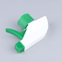 China 28/410 White Green Color Trigger Sprayer Pump Spray Bottle Parts For Household Cleaning for sale