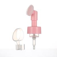 China 40/410 42/410 Plastic White/Pink Smooth With Transparent Lid For Foam Pump Bottle for sale