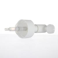 China 40/410 42/410 Plastic White/Pink Smooth With Transparent Lid For Foam Pump Bottle for sale