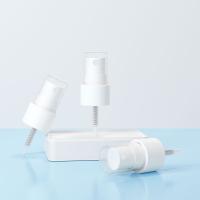 China Effortless Dispensing White Fine Mist Plastic Spray Pump Heads For Face Care for sale
