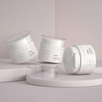 China 50g White Vacuum Cream Jar Stylish And Practical Addition To Beauty Routine for sale