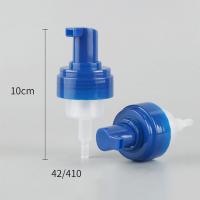 China Pump Spray Bottle Parts 42-410 Deep Blue Press Foam Pump Head for Versatile Packaging Solutions for sale