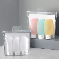 China Empty Foundation Bottle for Travel Set of 3 60ml Containers in Pink Blue and Yellow for sale