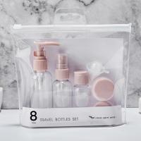 China Secure and Leak-Proof Durable Travel Bottle Set with PE Caps and EVA Bag Packaging for sale